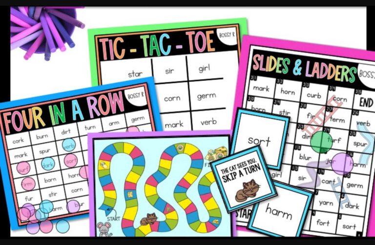 4 Easy to Use First Grade Reading Center Activities - Growing with Ms ...